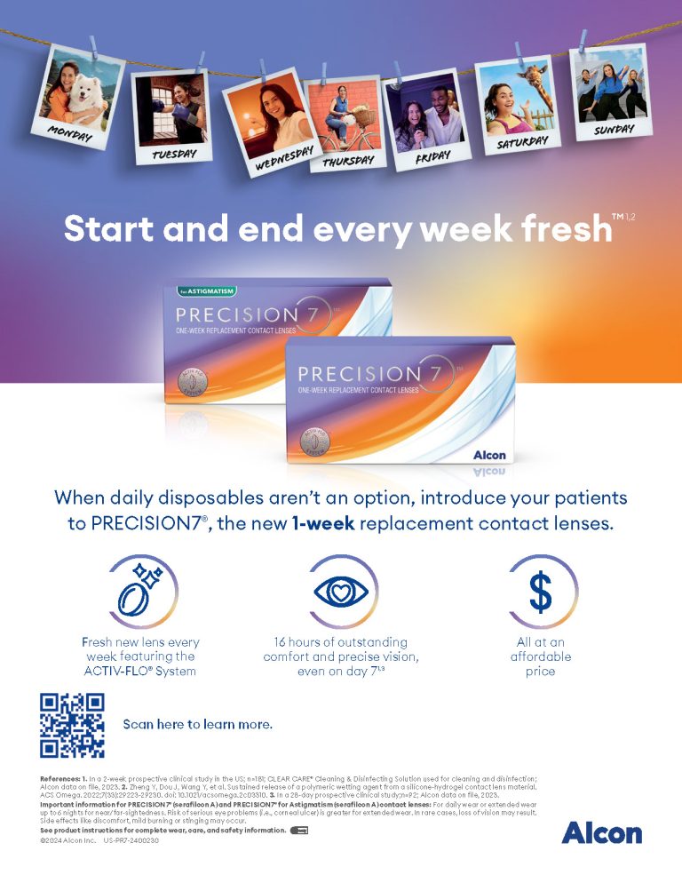 ALCON Precision7 | The Journal of Optometric Education